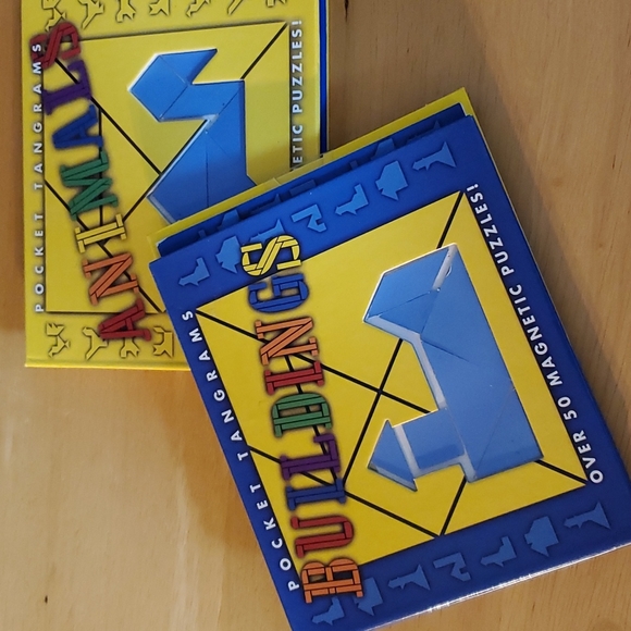 Tangerine Press | Toys | Pocket Tangrams Build Brain Power | Poshmark